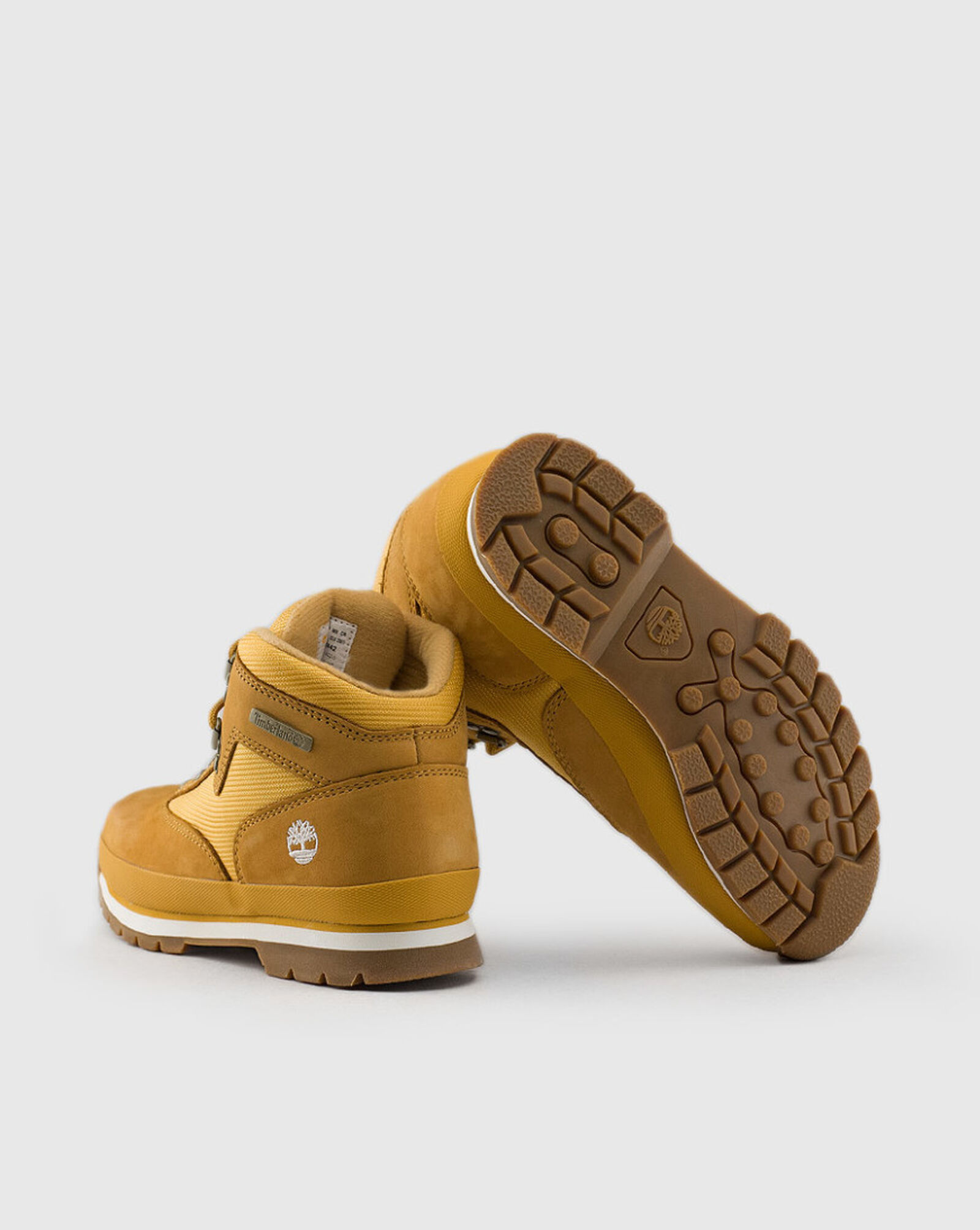 Shop Timberland Grade School Euro Hiker Boots TB096975231 beige ...