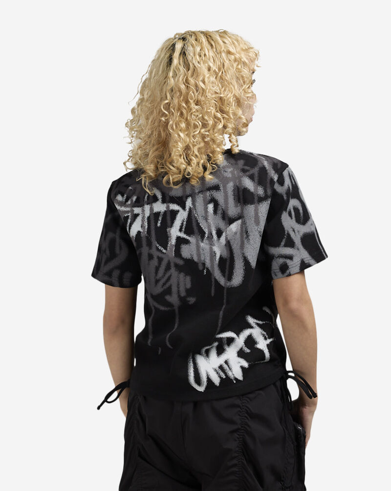 Shop Smoke Rise Graffiti Tee AT24355SNZ-BLA black | SNIPES USA