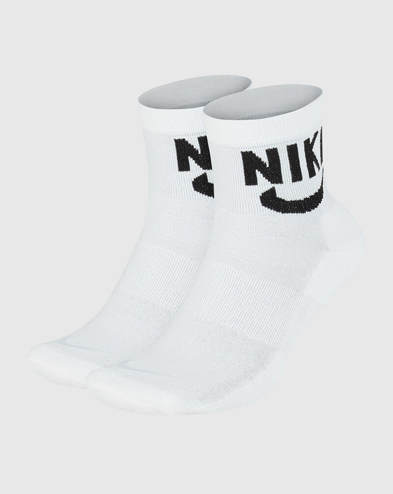 Shop Nike 2Pk Heritage Ankle Socks SK0204-100 white | SNIPES USA
