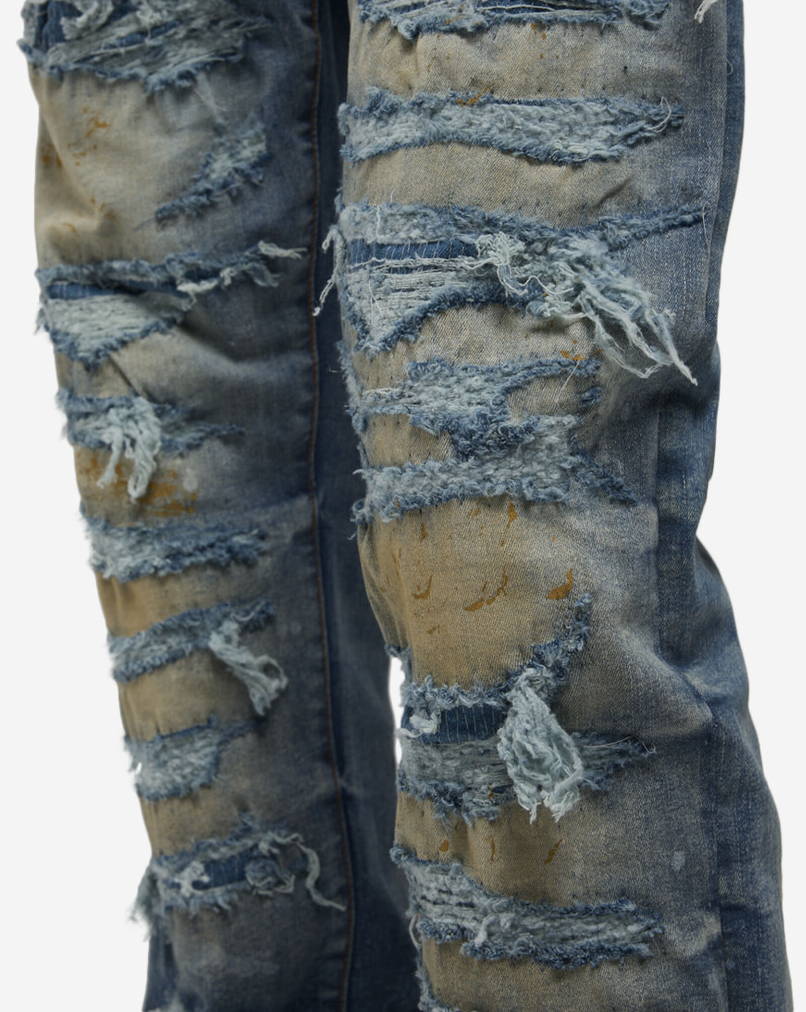 Shop Jordan Craig Straight Distressed 5-Pocket Jean JC2184-ARC blue ...