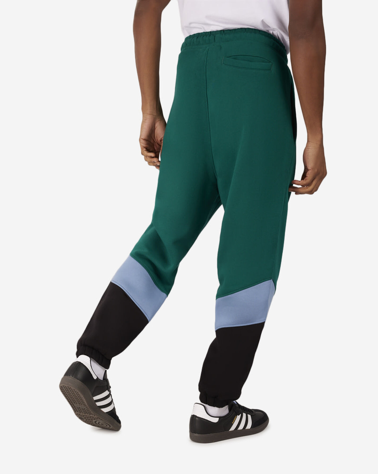 Shop SNIPES Color Block Sweatpants SNQ124006M-MLCT green | SNIPES USA