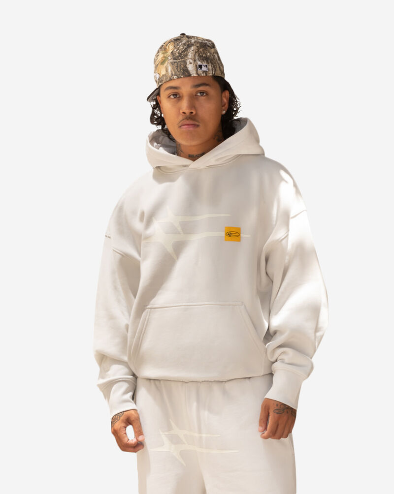 Shop Loiter Hybrid Premium Hoodie 02047655S400 white | SNIPES USA