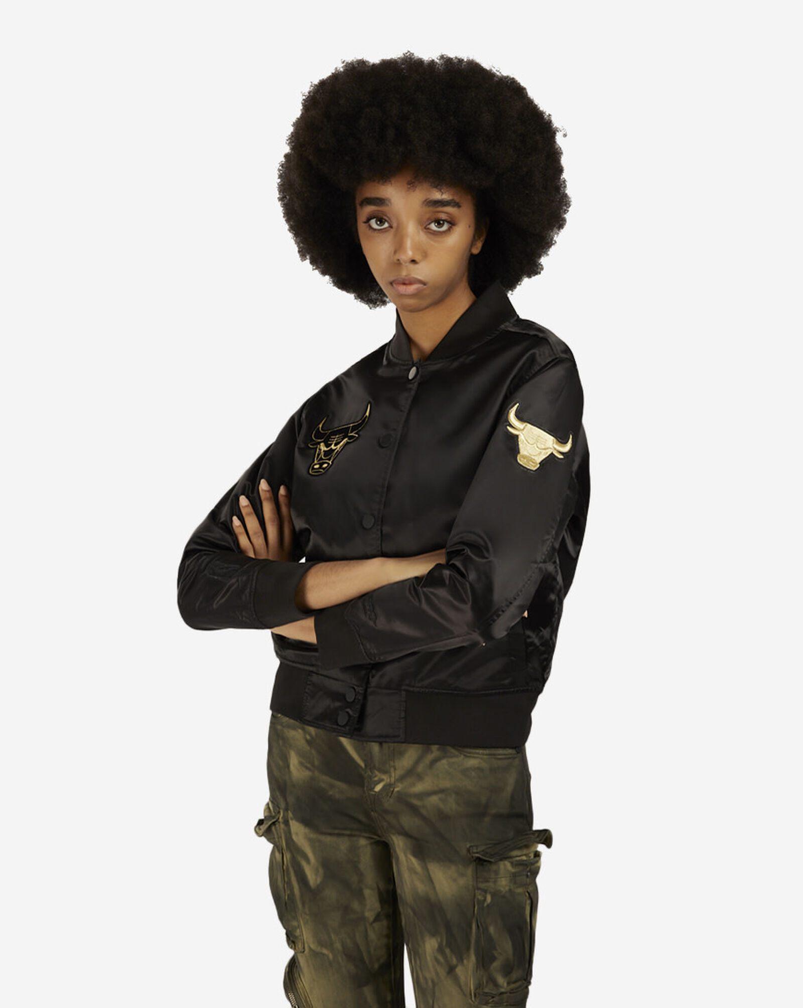 Shop Pro Standard Chicago Bulls Holiday Glam Satin Jacket BCBU512240 ...