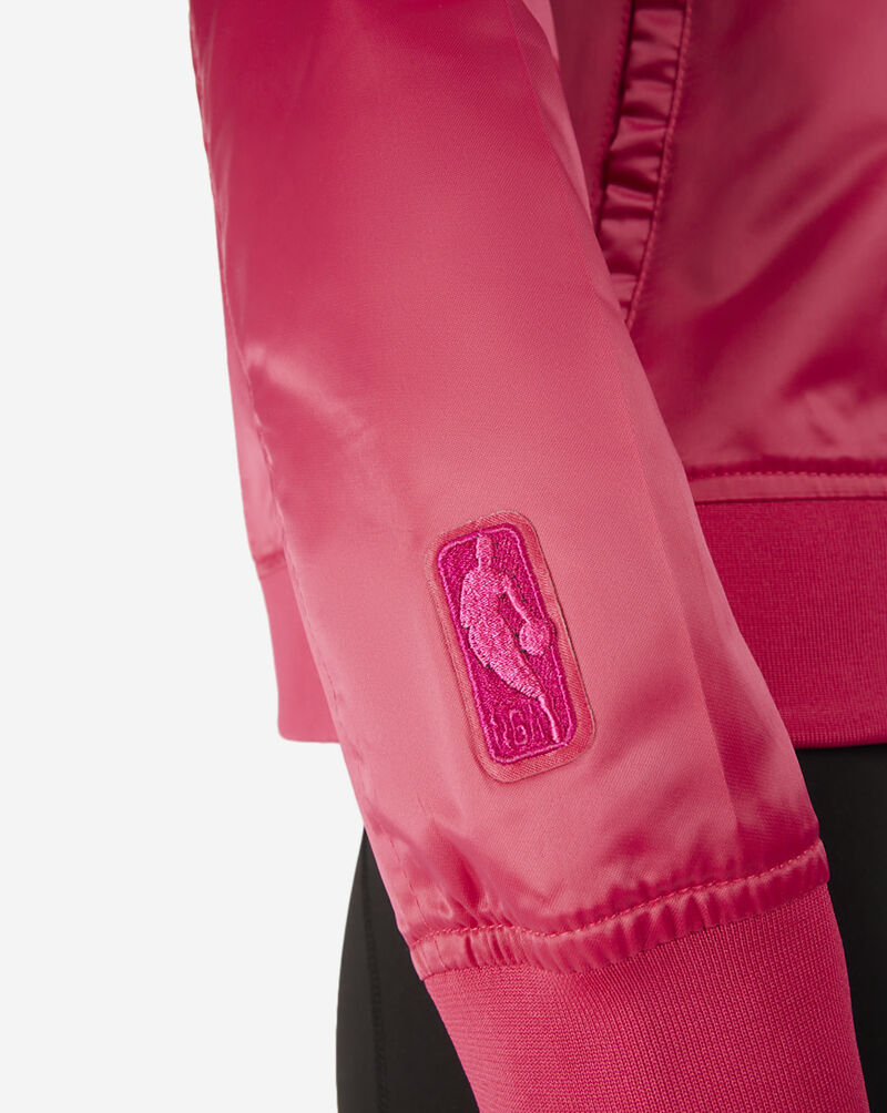Shop Pro Standard Miami Heat Triple Pink Satin Jacket BMHU59192-BPU ...