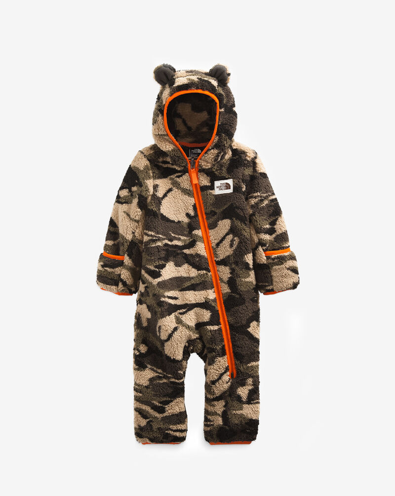 Shop The North Face Infant Campfire Sherpa One-Piece NF0A3Y6J-286 camo ...