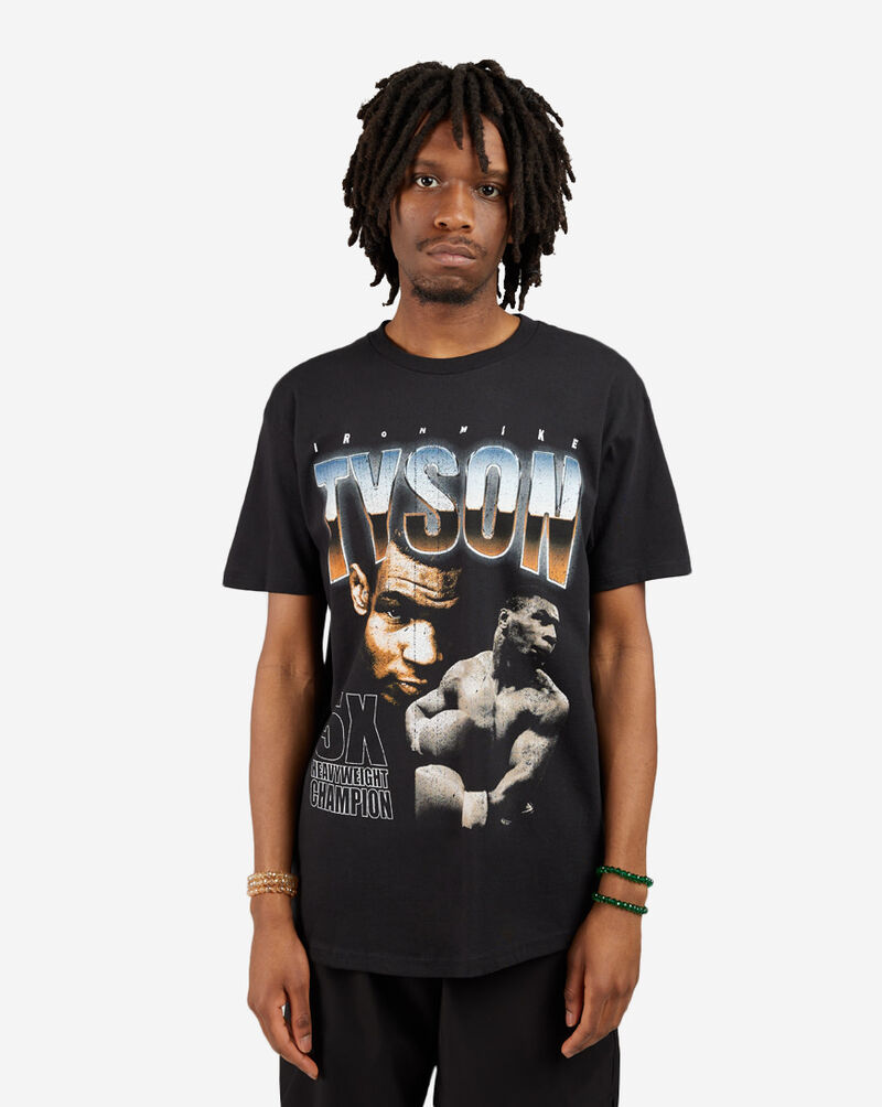 Shop Graphic Tees Mike Tyson 6x Champ Tee 22274 black | SNIPES USA
