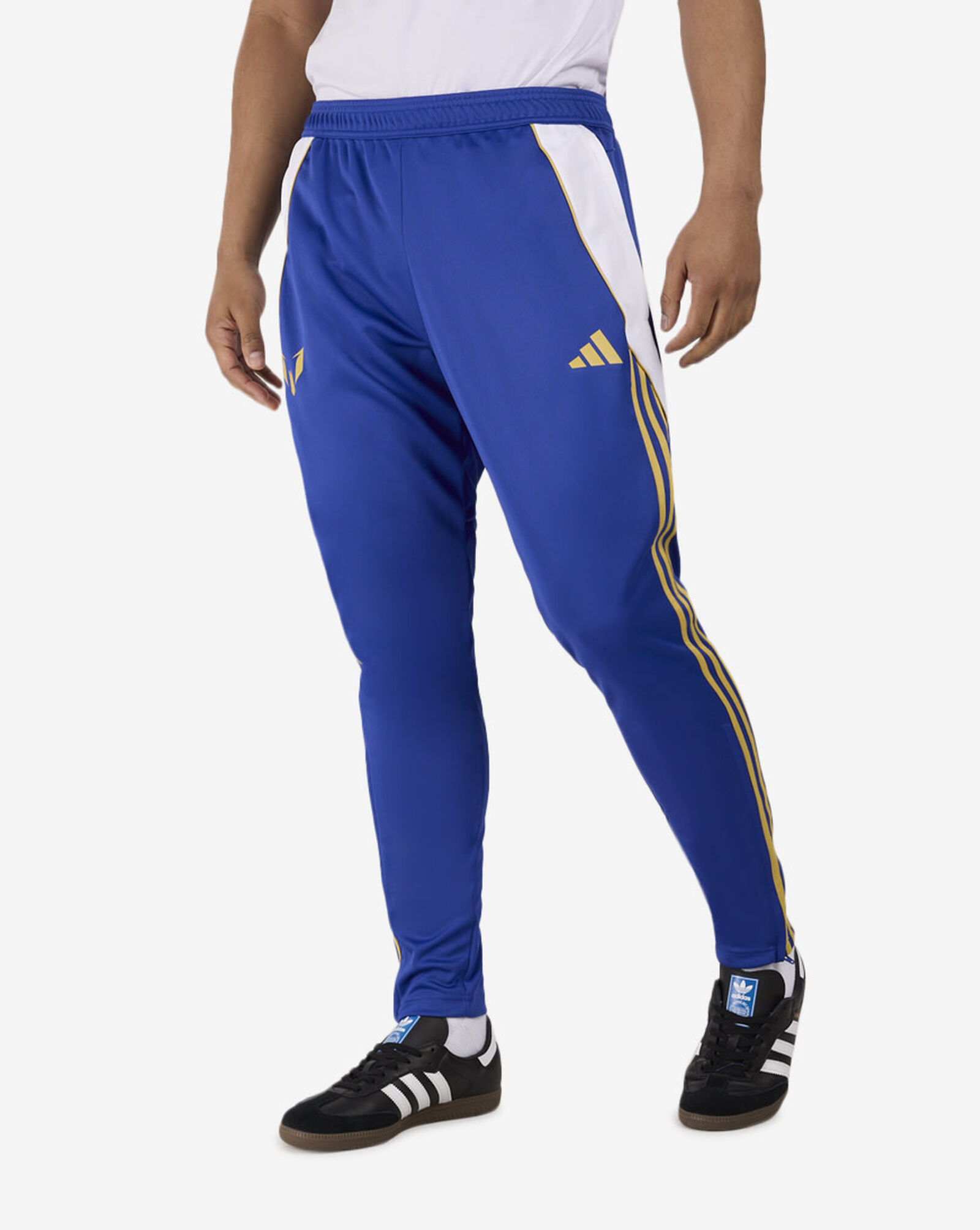 Shop adidas Pitch 2 Street Messi Tracksuit Bottoms IS6469 blue | SNIPES USA