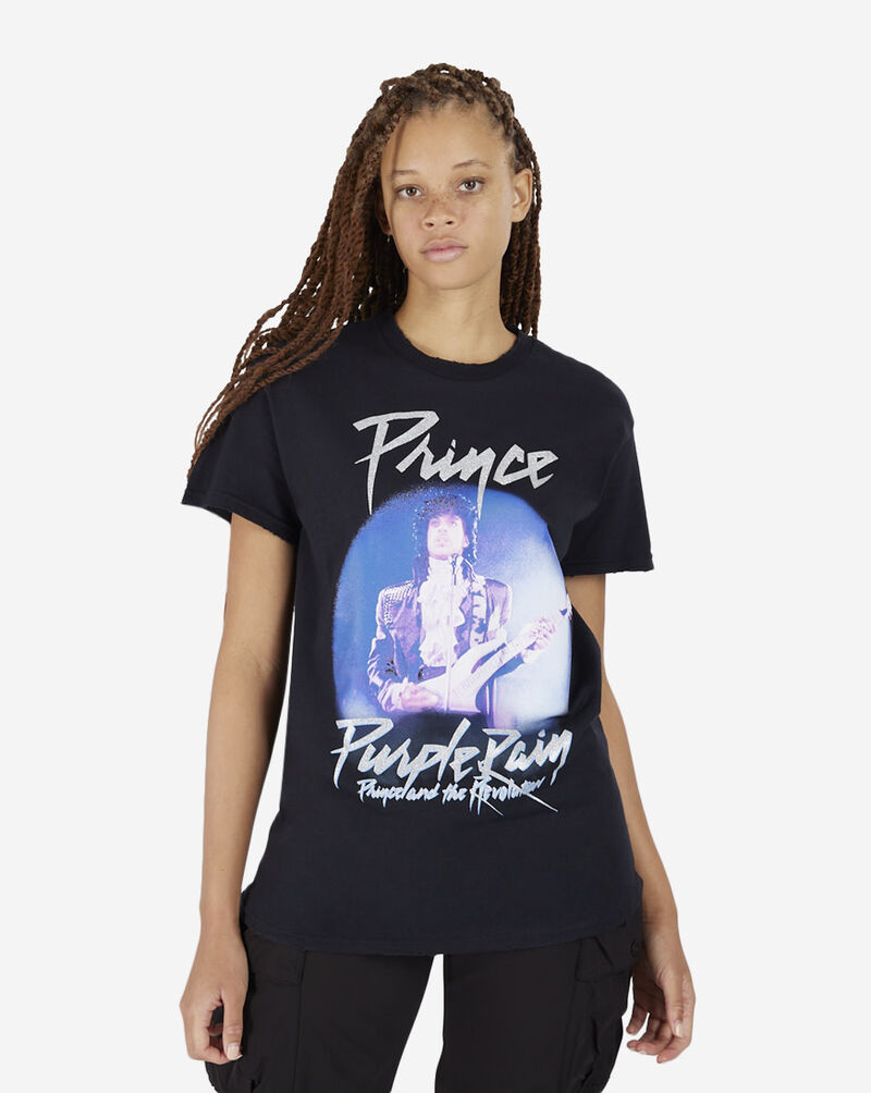 Shop Graphic Tees Prince Glitter Tee PRN126083 black | SNIPES USA