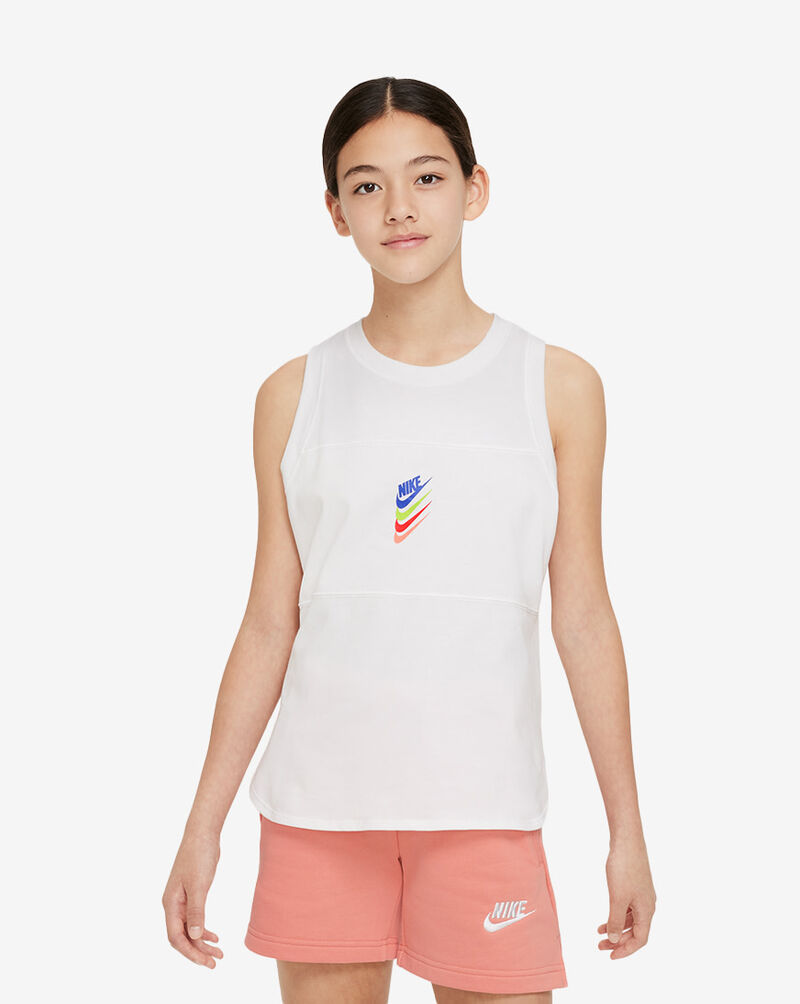 Shop Nike Girls' Sport DNA Tank DO7157-100 white | SNIPES USA