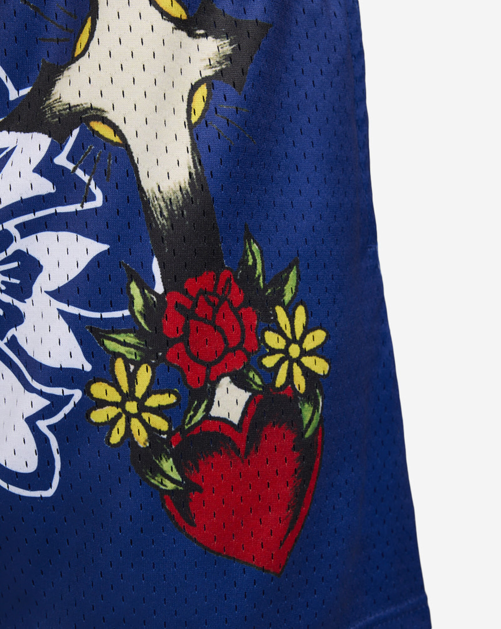 Shop Ed Hardy Cross Snake Mesh Shorts EHM8004-6-BLU blue | SNIPES USA