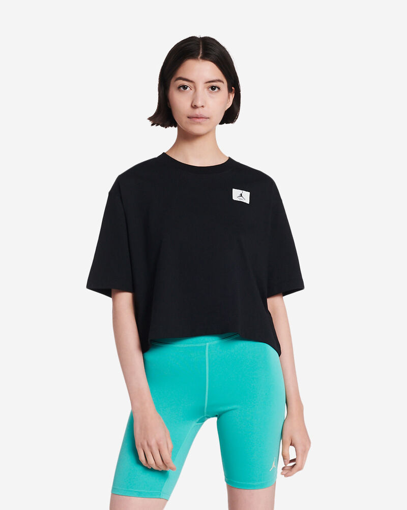 Shop Jordan Essential Boxy Tee DO5038-010 black | SNIPES USA