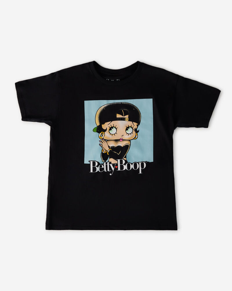 Shop Graphic Tees Grade School Betty Boop Tee GBB1281YB black | SNIPES USA