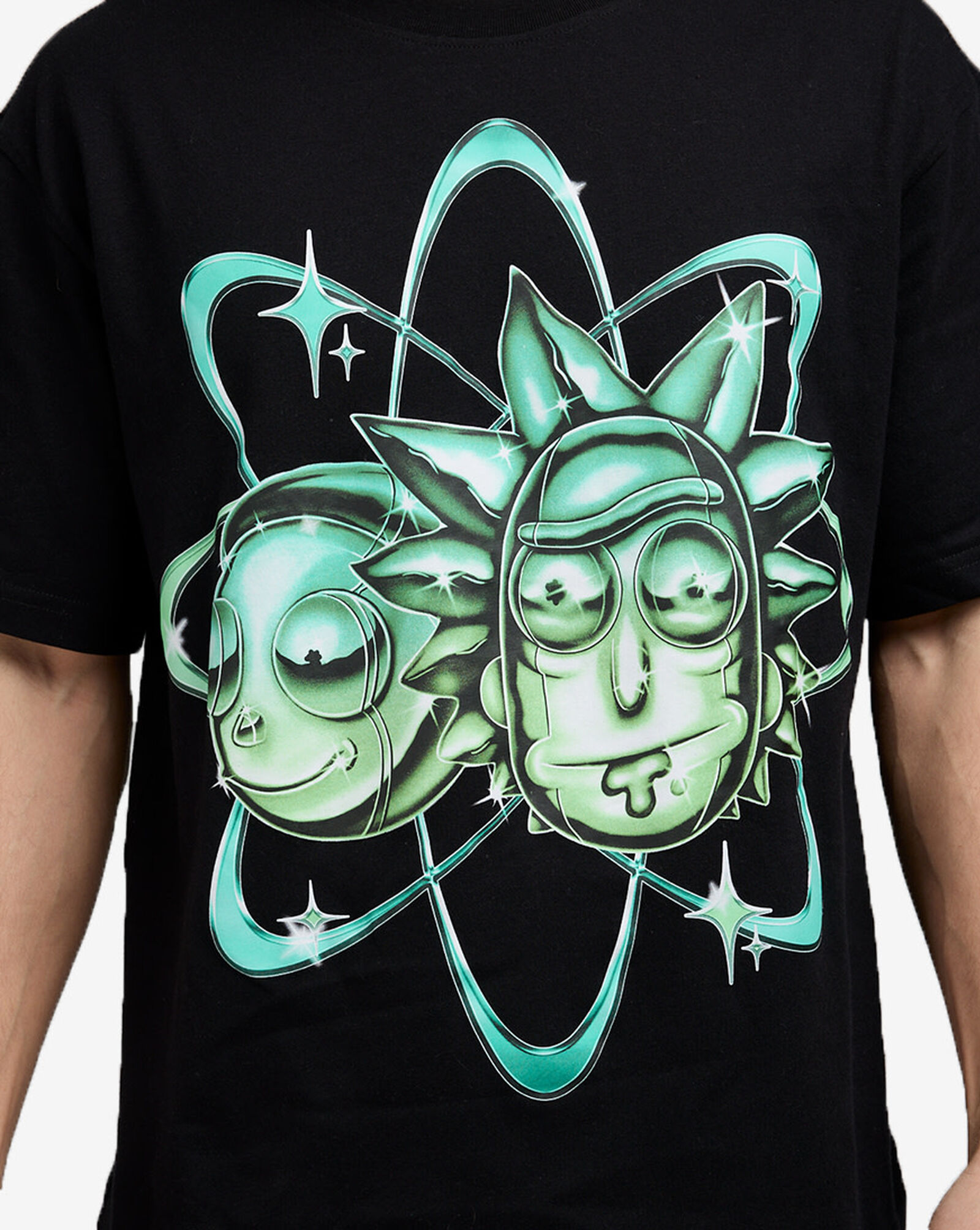 Shop Graphic Tees Rick And Morty Neutron Tee 2RSN543-BLK black | SNIPES USA