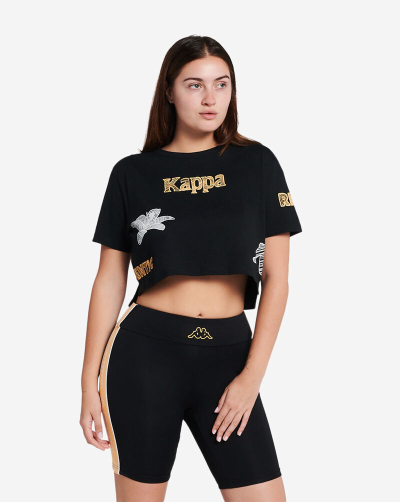 Shop Kappa Kappa Authentic Graphik Tee 371D49W-A01 black | SNIPES USA