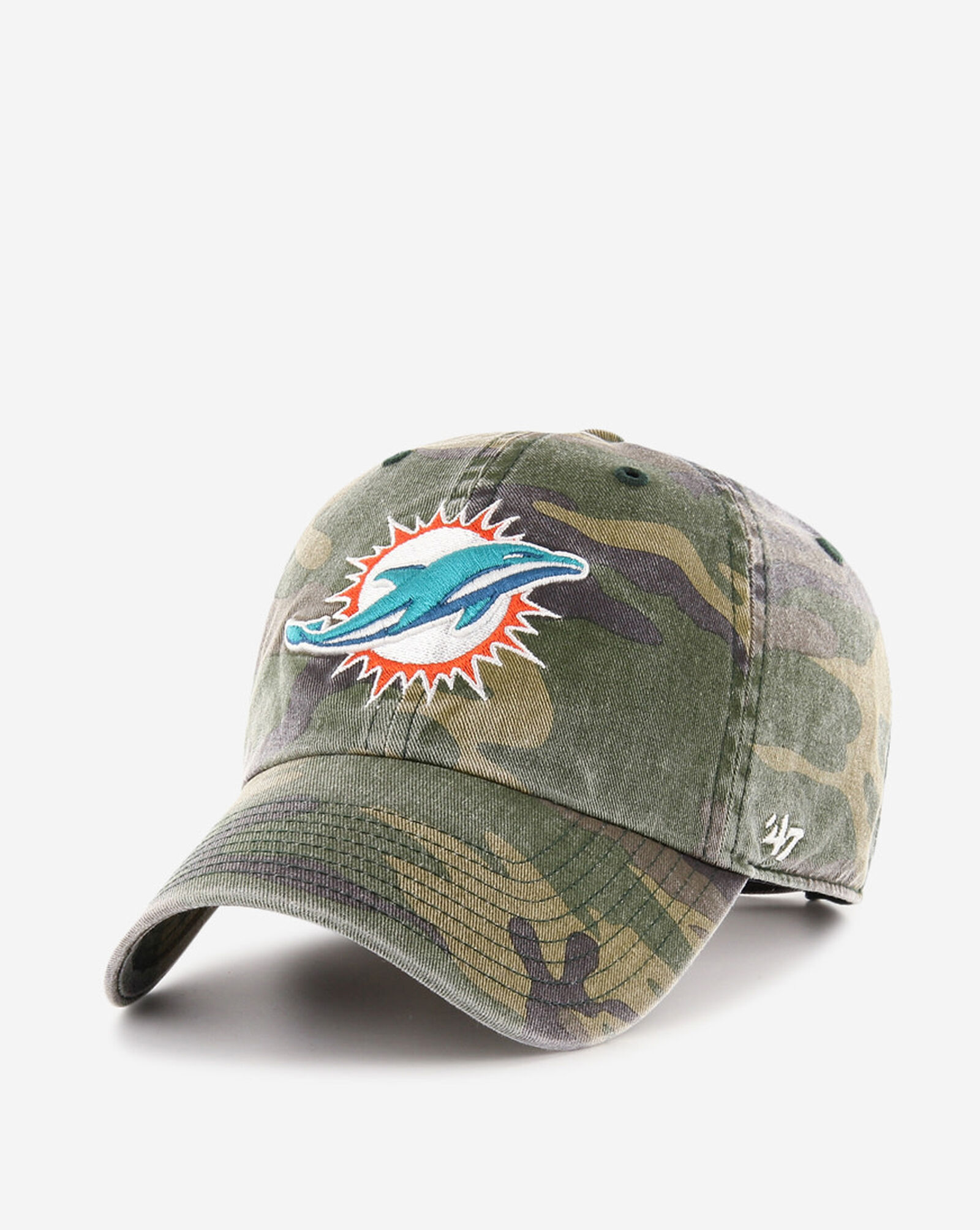 Shop '47 Brand Miami Dolphins Dad Cap F-CARGW17GWS-CM-CM camo | SNIPES USA