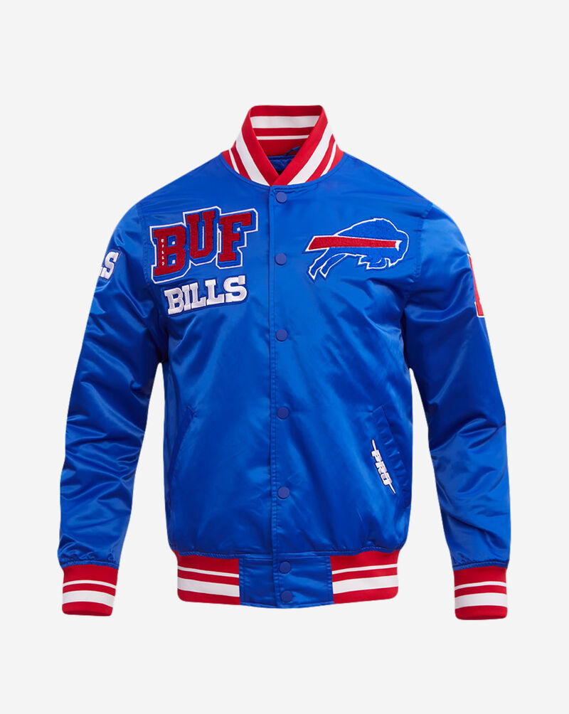 Shop PRO STANDARD Buffalo Bills Mash Up Rib Satin Jacket FBB6410417-RYR ...