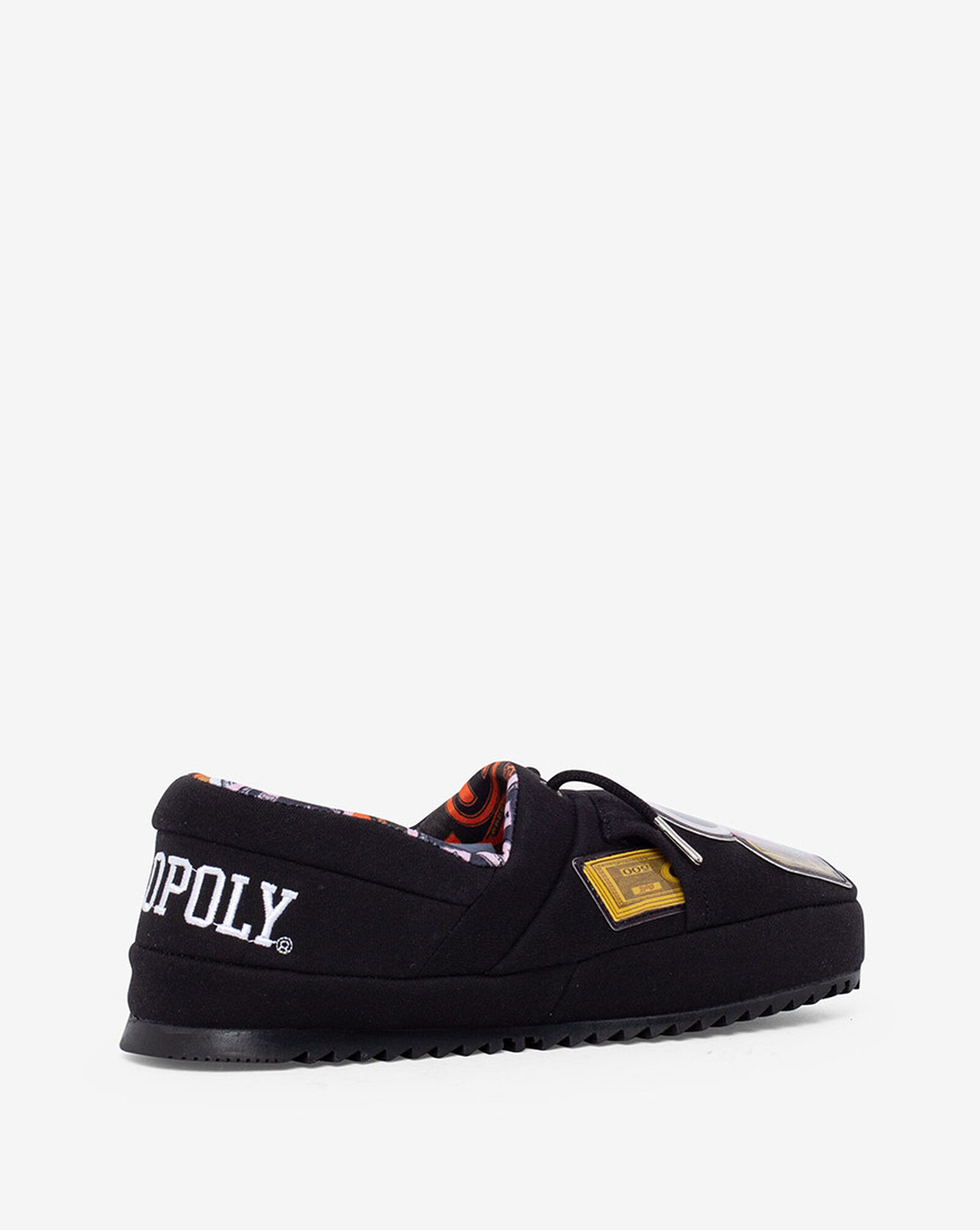 Shop Champion Monopoly Stacks University Slippers CPS10563M black ...
