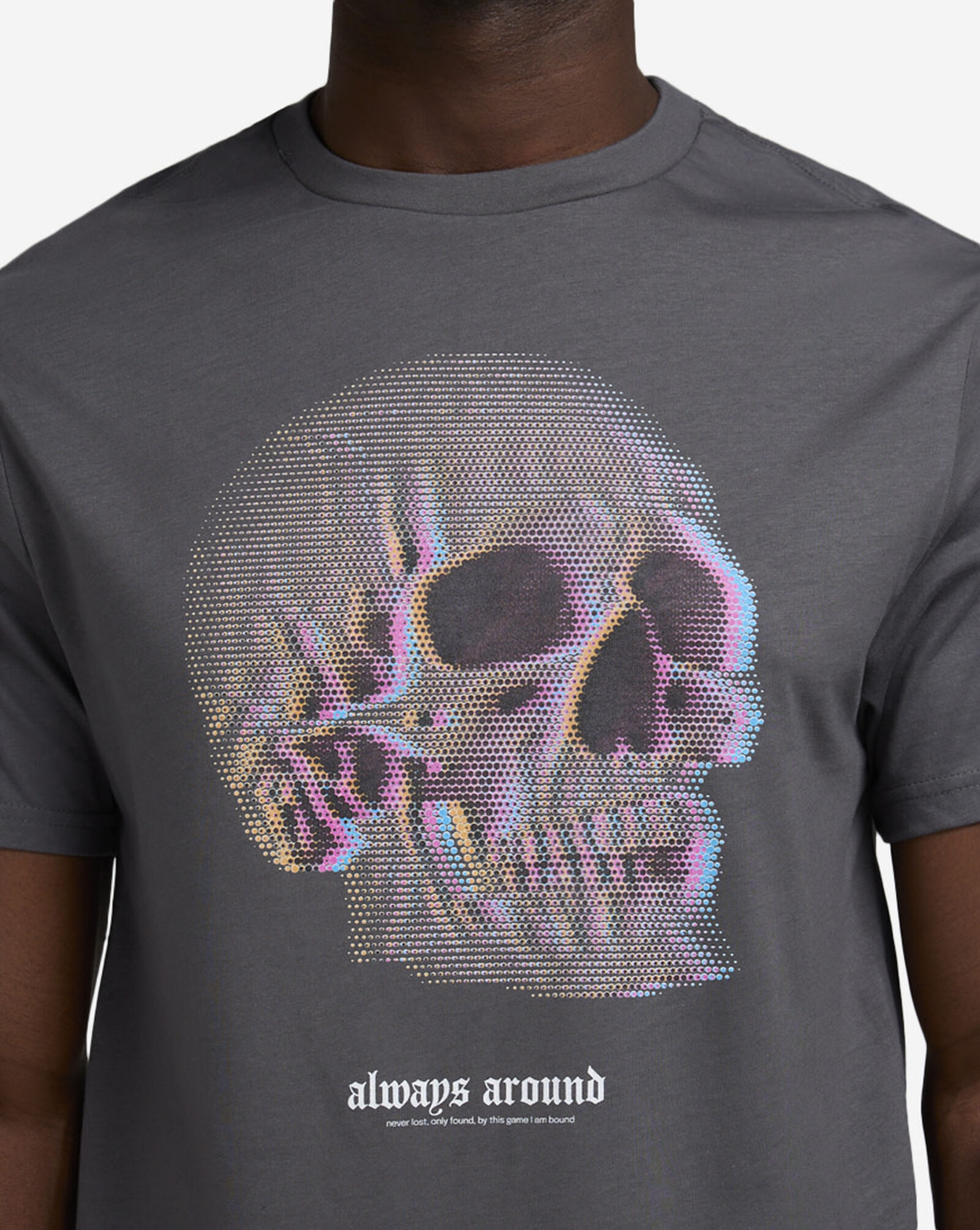 Shop Mister Tee Big CMYK Skull Tee MTUS024-US-02457 grey | SNIPES USA