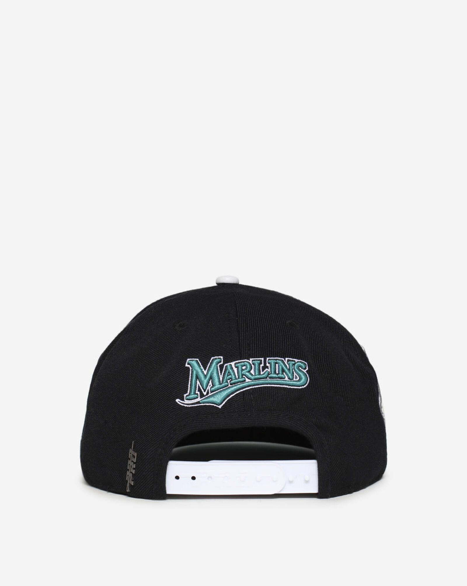 Shop New Era Florida Marlins Retro Snapback LMM735537-BLW black ...