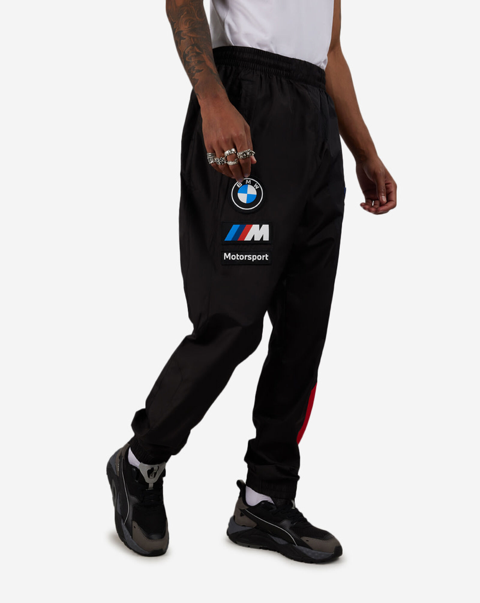 Shop PUMA BMW Motorsport Race Pants 53981904 black | SNIPES USA