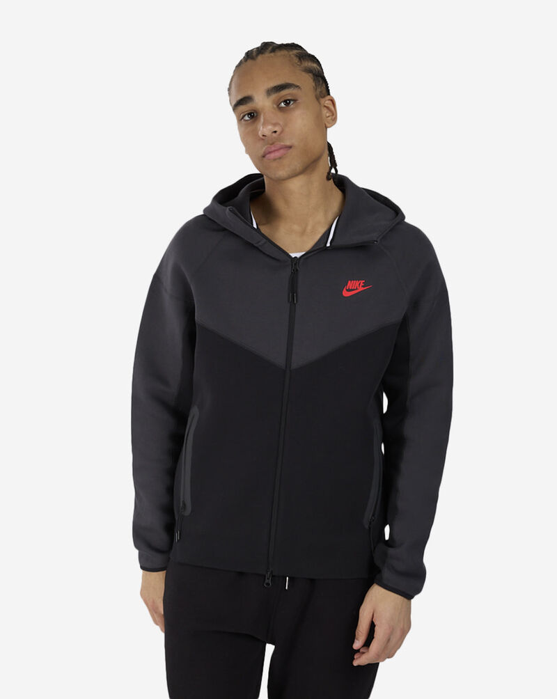 Shop Nike Tech Fleece Full-Zip Hoodie FB7921-013 black | SNIPES USA