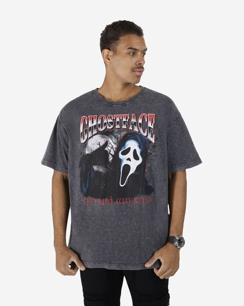 Shop Graphic Tees Ghostface Scary Movies Tee 04-561-107 black | SNIPES USA
