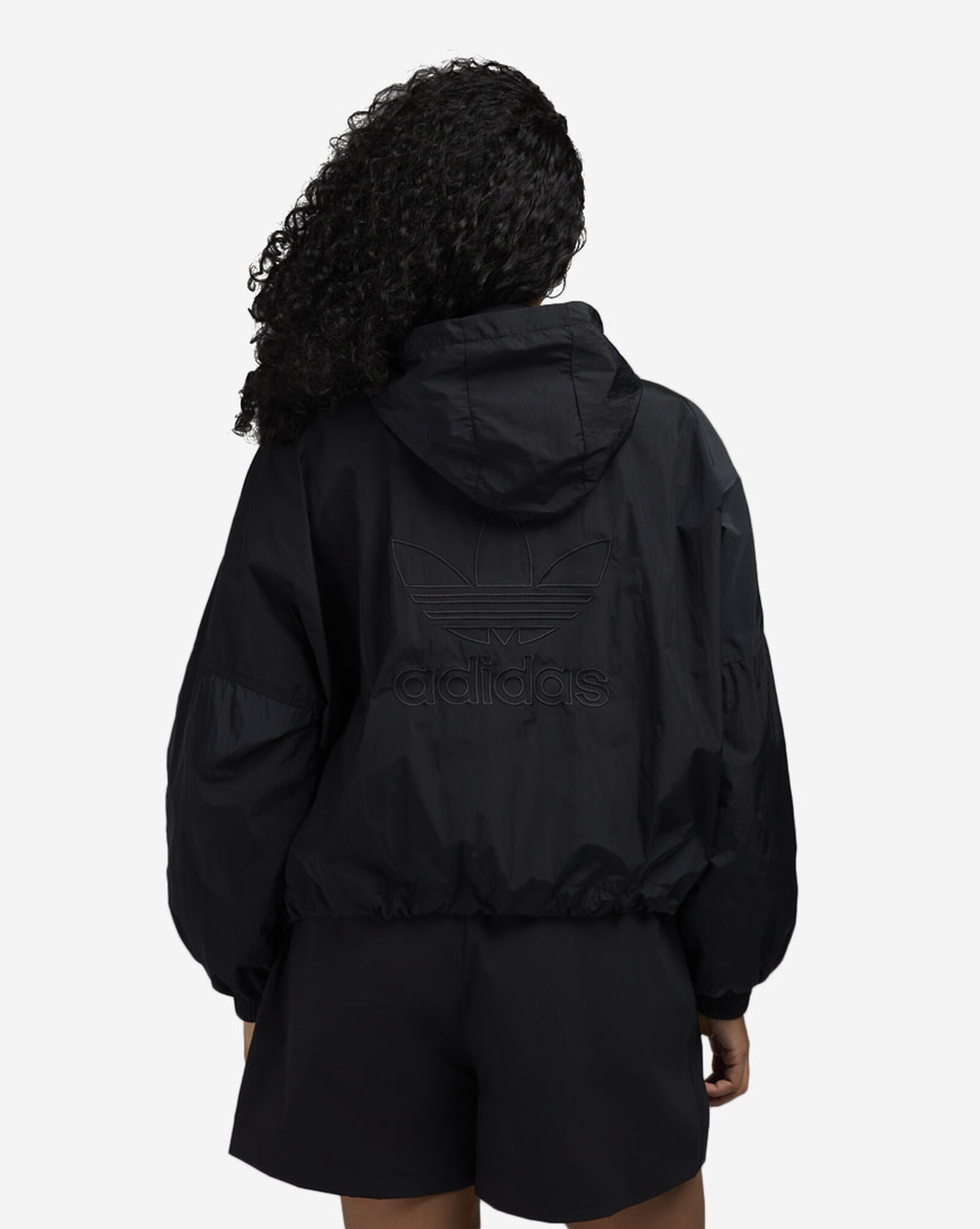 Shop adidas Woven 3Stripe Windbreaker JD2583 black | SNIPES USA