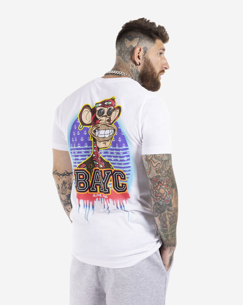 Shop WORLD TOUR X BAYC Eye Ape Tee BAYC-004 white | SNIPES USA