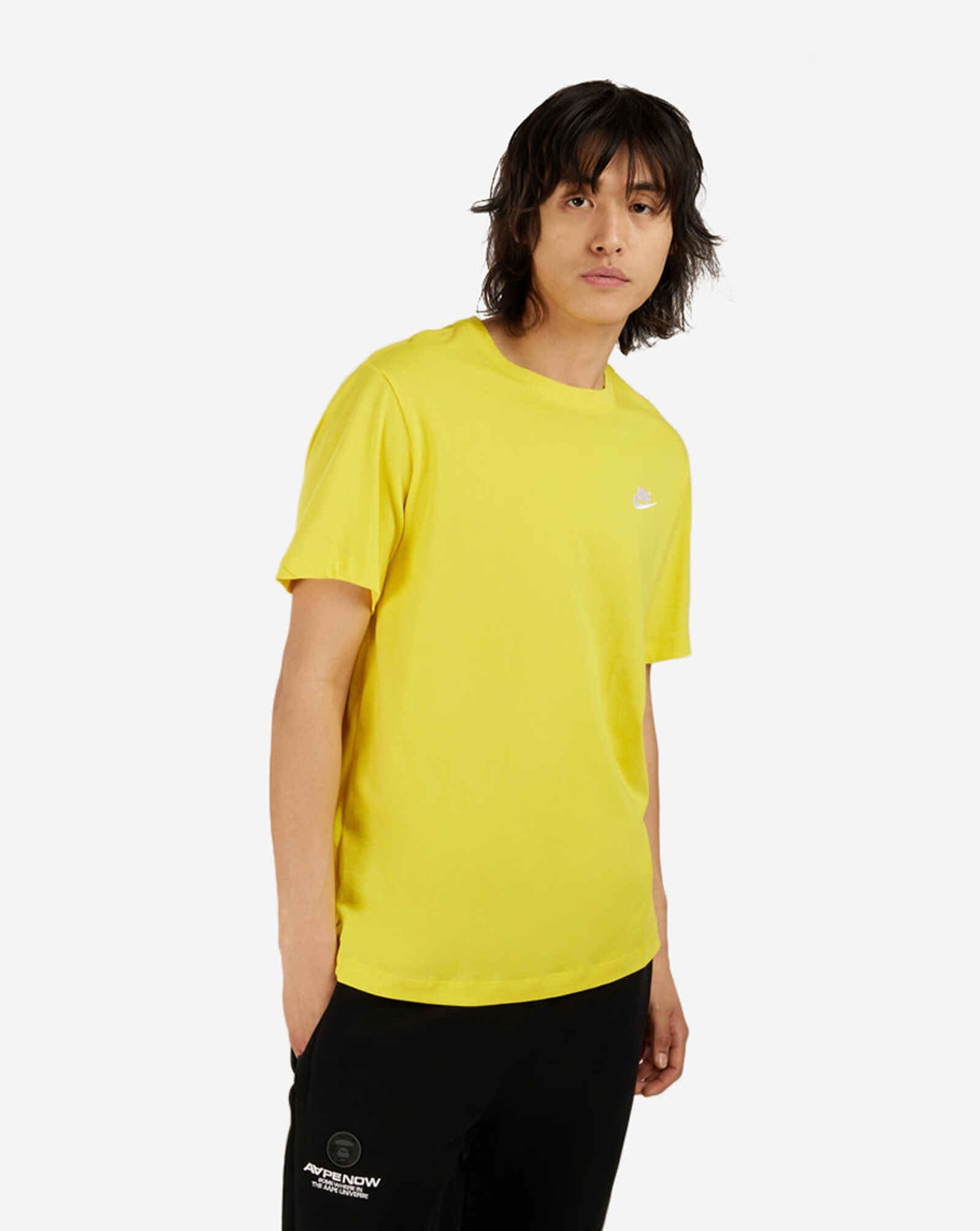 Shop Nike NSW Club Tee AR4997-718 yellow | SNIPES USA