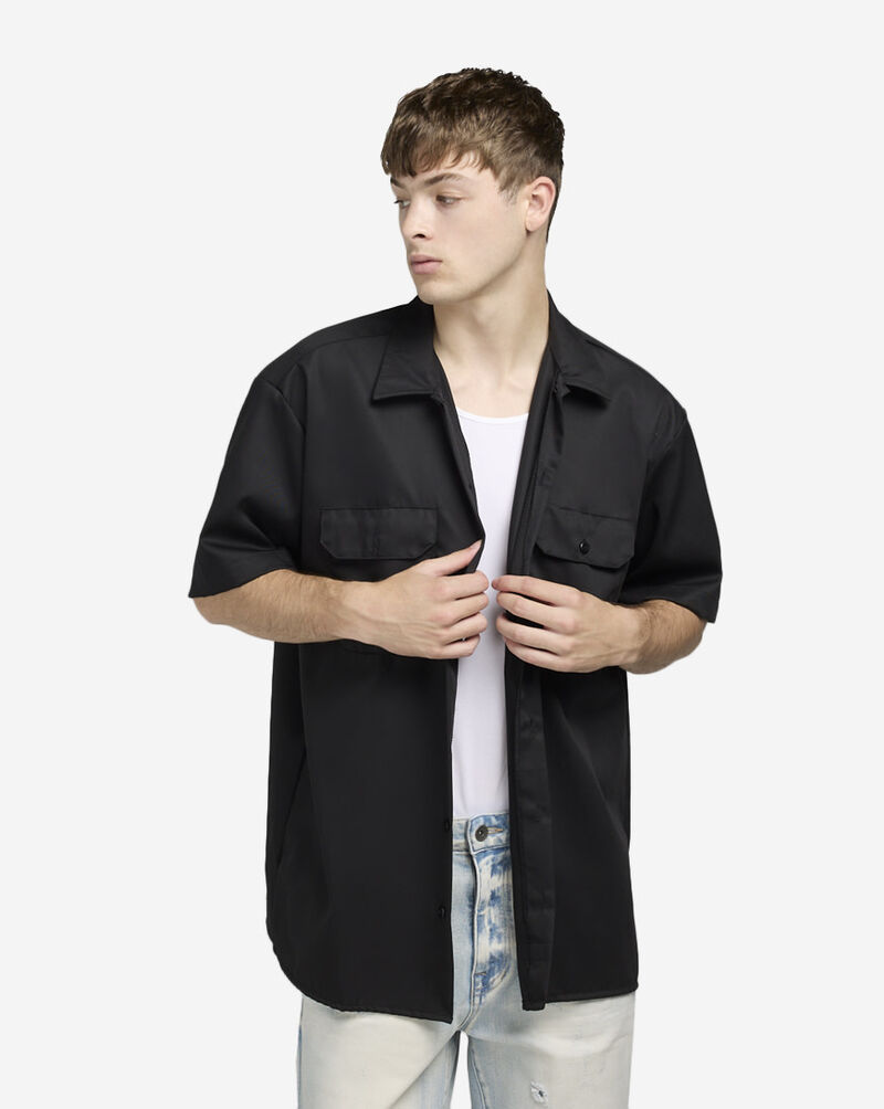 Shop Dickies Short Sleeve Work Shirt D1574BLK black | SNIPES USA