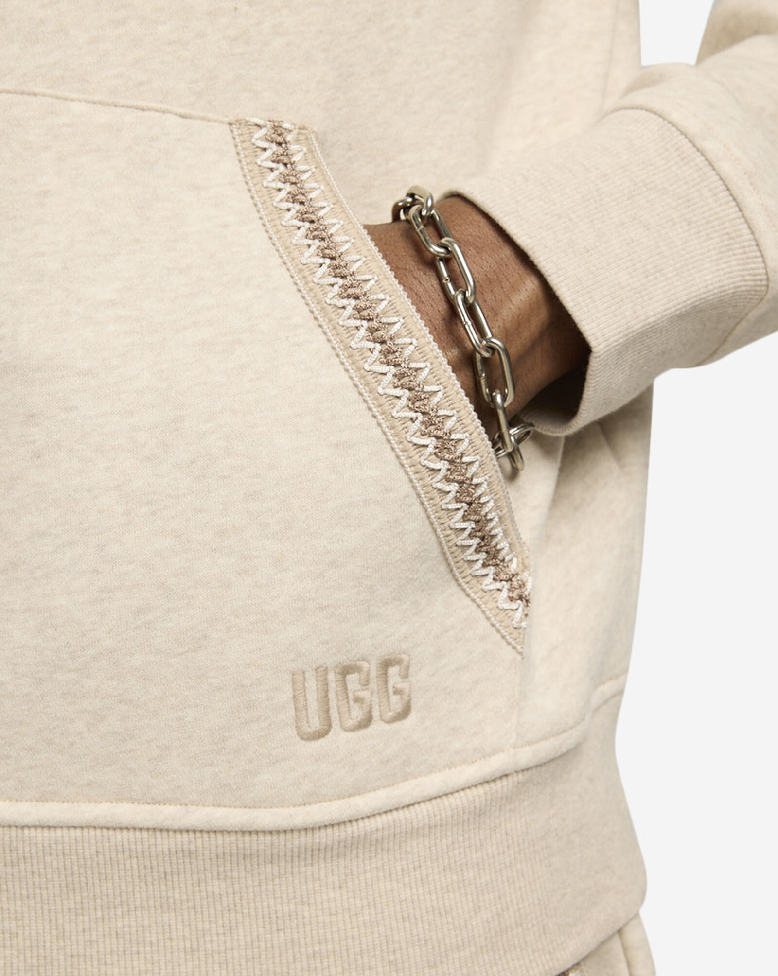 Shop UGG Tasman Pullover Hoodie 1147090-CBHH beige | SNIPES USA