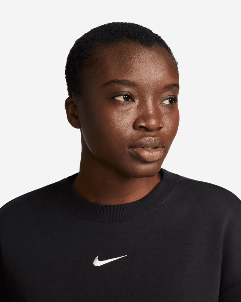 Shop Nike NSW Phoenix Oversized Crew DQ5733-010 black | SNIPES USA