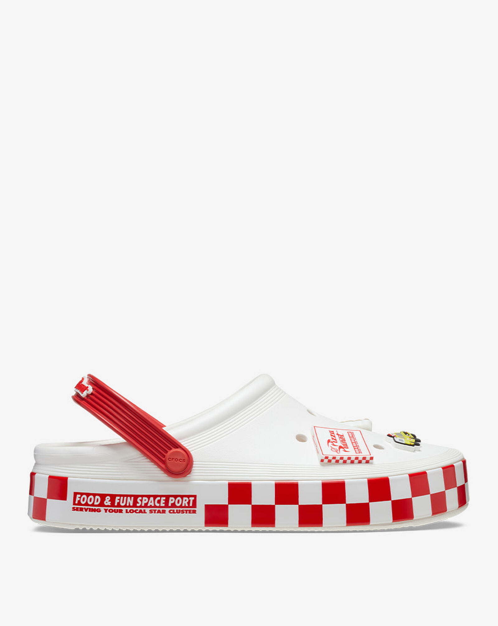 Shop Crocs Toy Story Pizza Planet Classic Clog 209816-100 multi ...