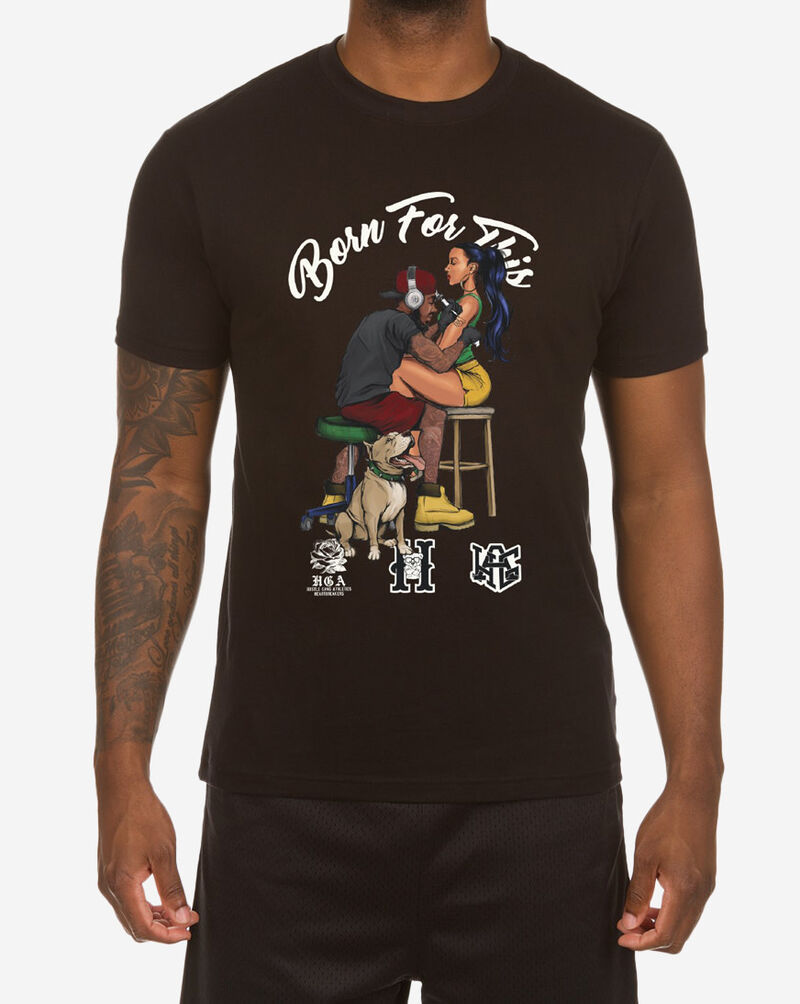 Shop Hustle Gang Global Hoodie 2317313-BLK black | SNIPES USA