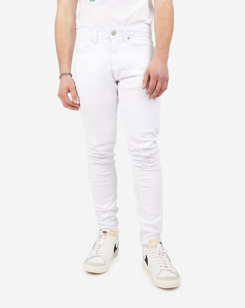 Shop Jordan Craig 5 Pkt Crushed Skinny Jeans JR1096A-WHT white | SNIPES USA
