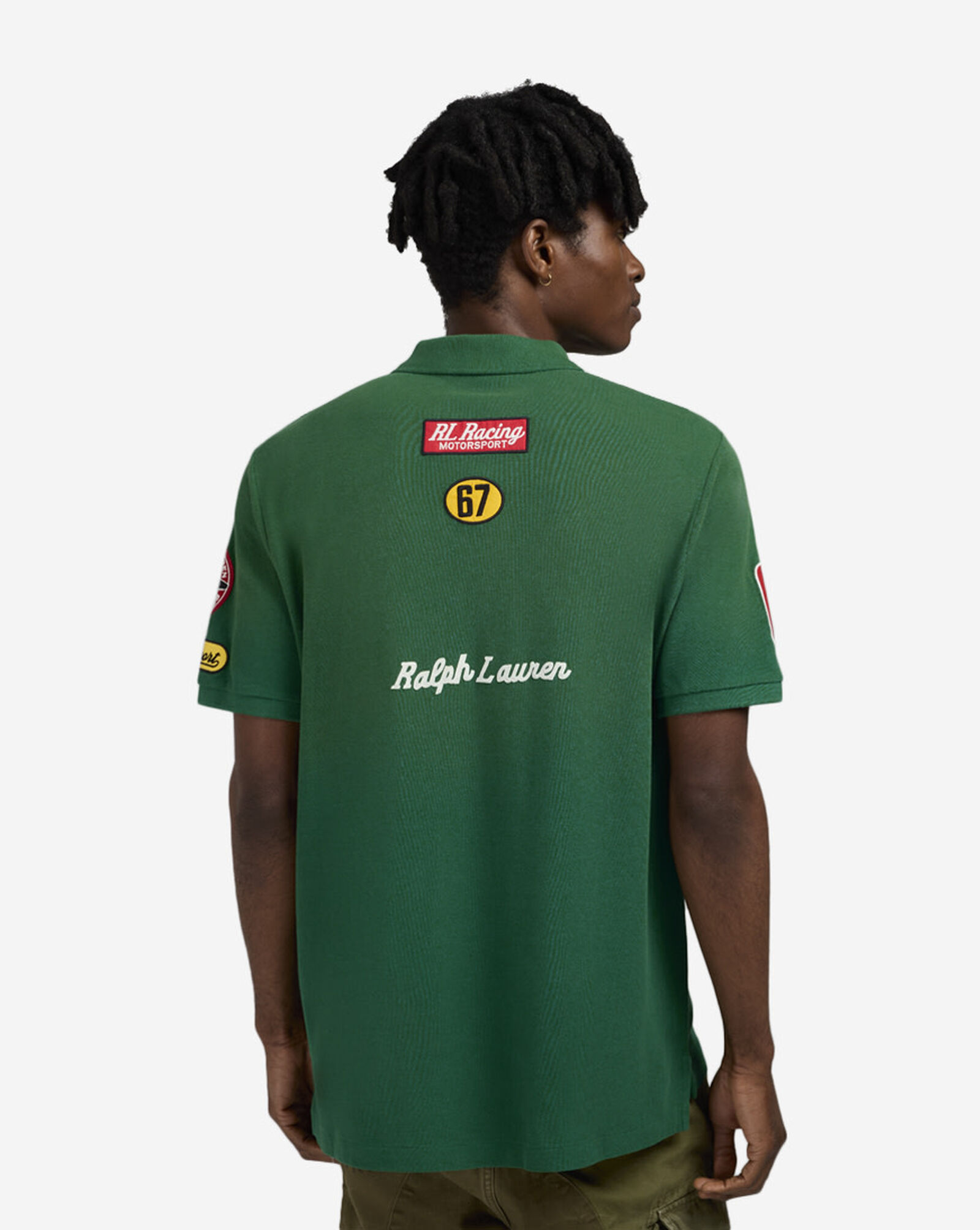 Shop Polo Ralph Lauren Classic Fit Racing Mesh Polo Shirt 710972345001 ...