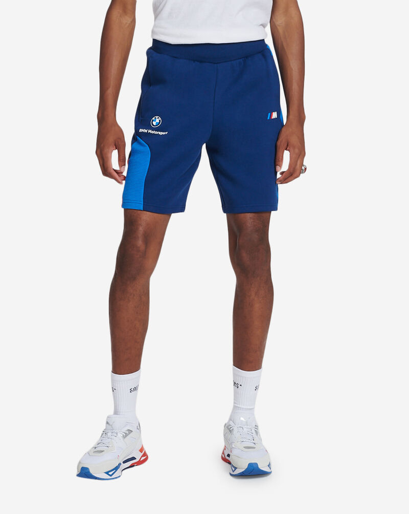 Shop PUMA BMW Motorsport Sweat Shorts 53337404 blue | SNIPES USA