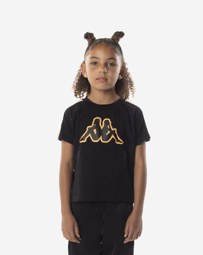 Shop Kappa Logo Tape Avirec 2 Tee 311B7CWY-A6E black | SNIPES USA