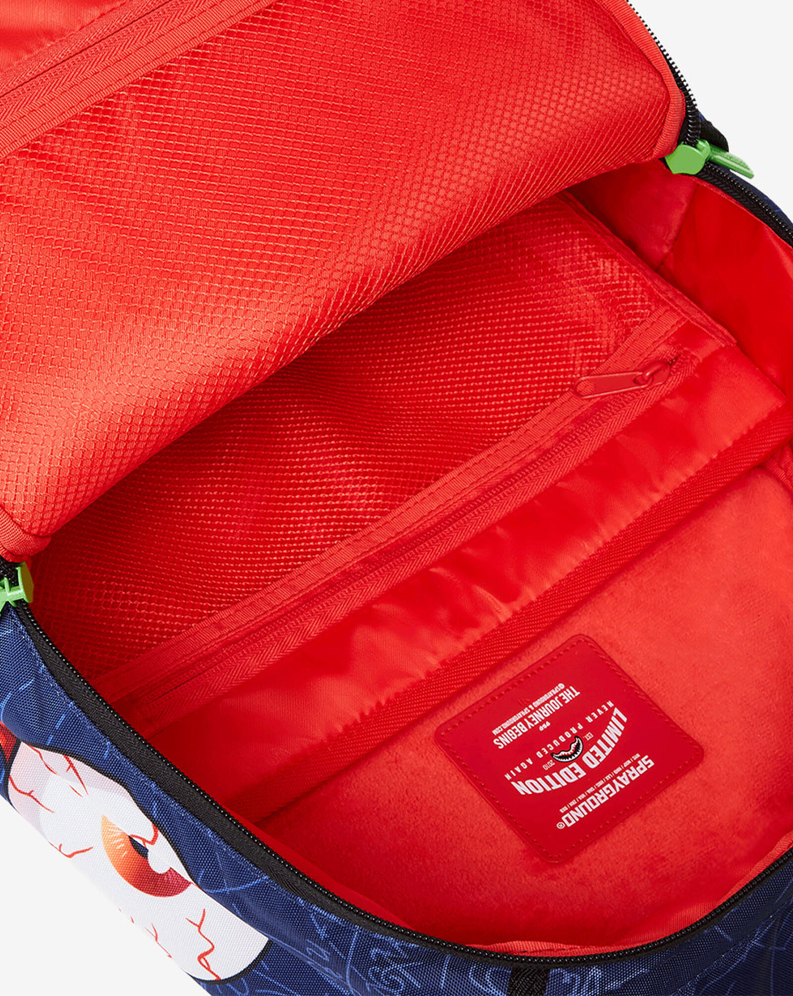 Shop Sprayground Rick And Morty Brain Shark DLXR Backpack B7183 multi ...