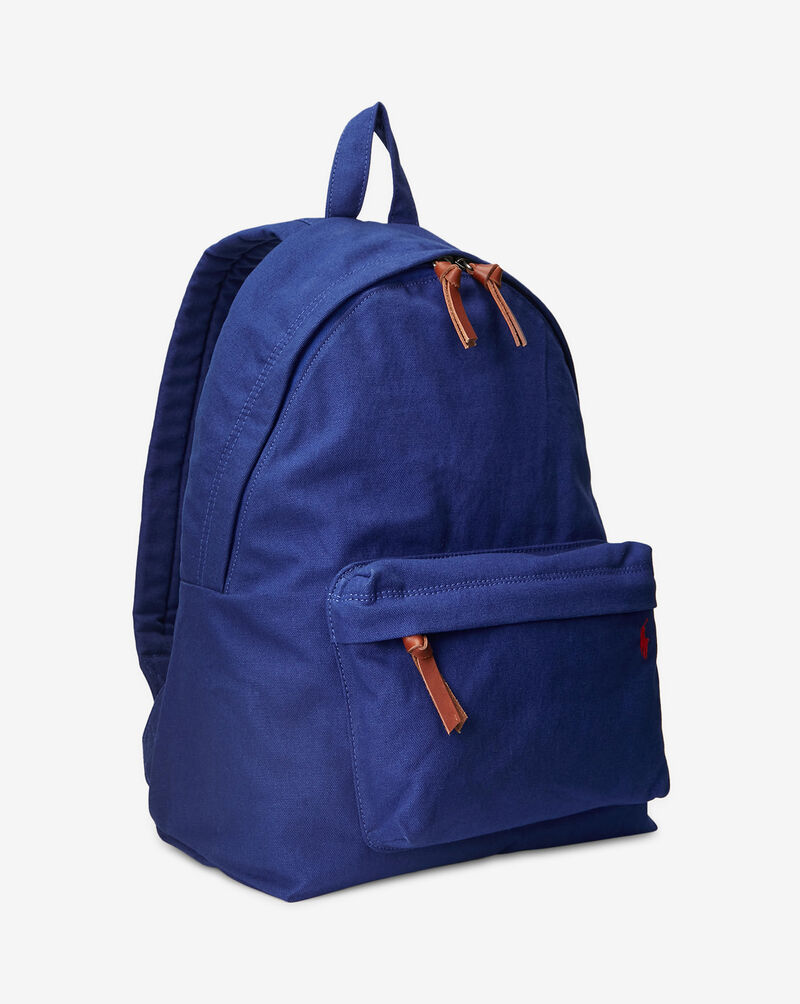 Shop Polo Ralph Lauren Canvas Backpack 405842685014 blue | SNIPES USA