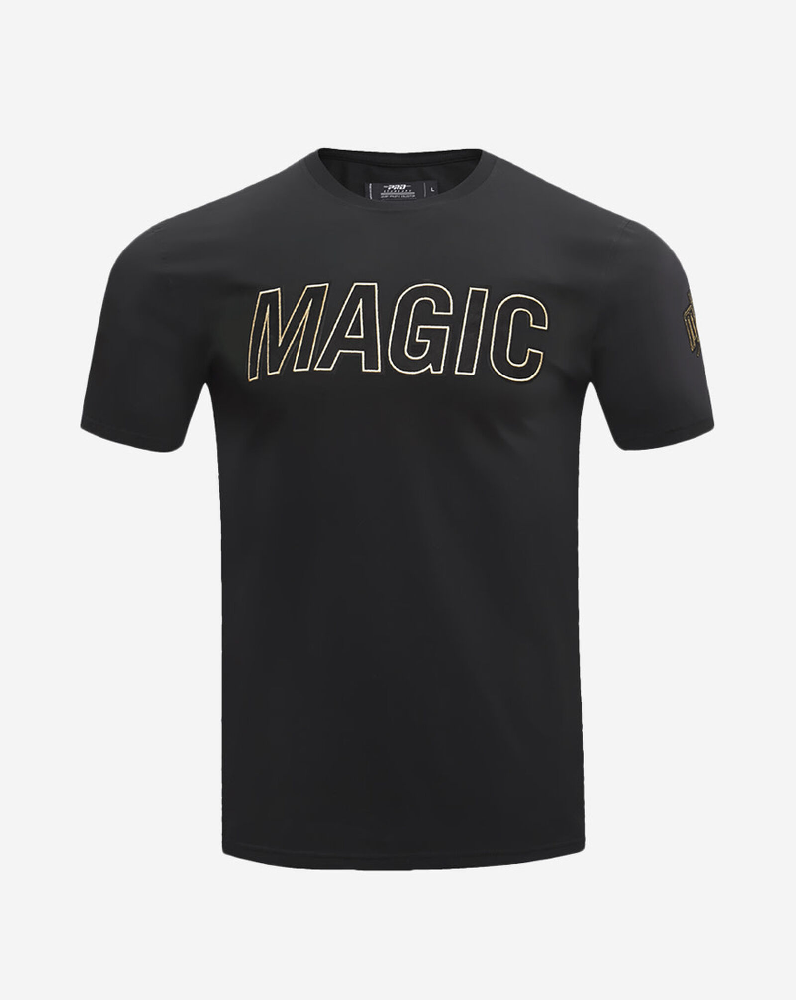 Shop PRO STANDARD Black and Gold Orlando Magic Tee BOM1513584-BLK black ...