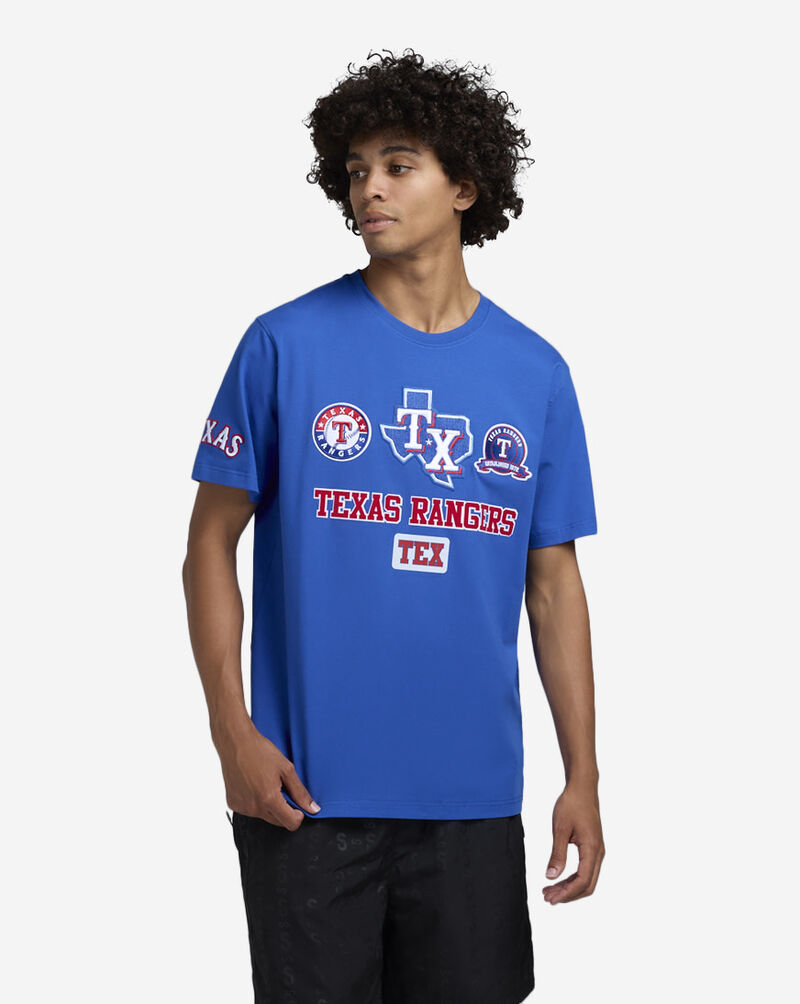 Shop PRO STANDARD Texas Rangers Pro Area Code Tee LTR1314643-RYB blue ...