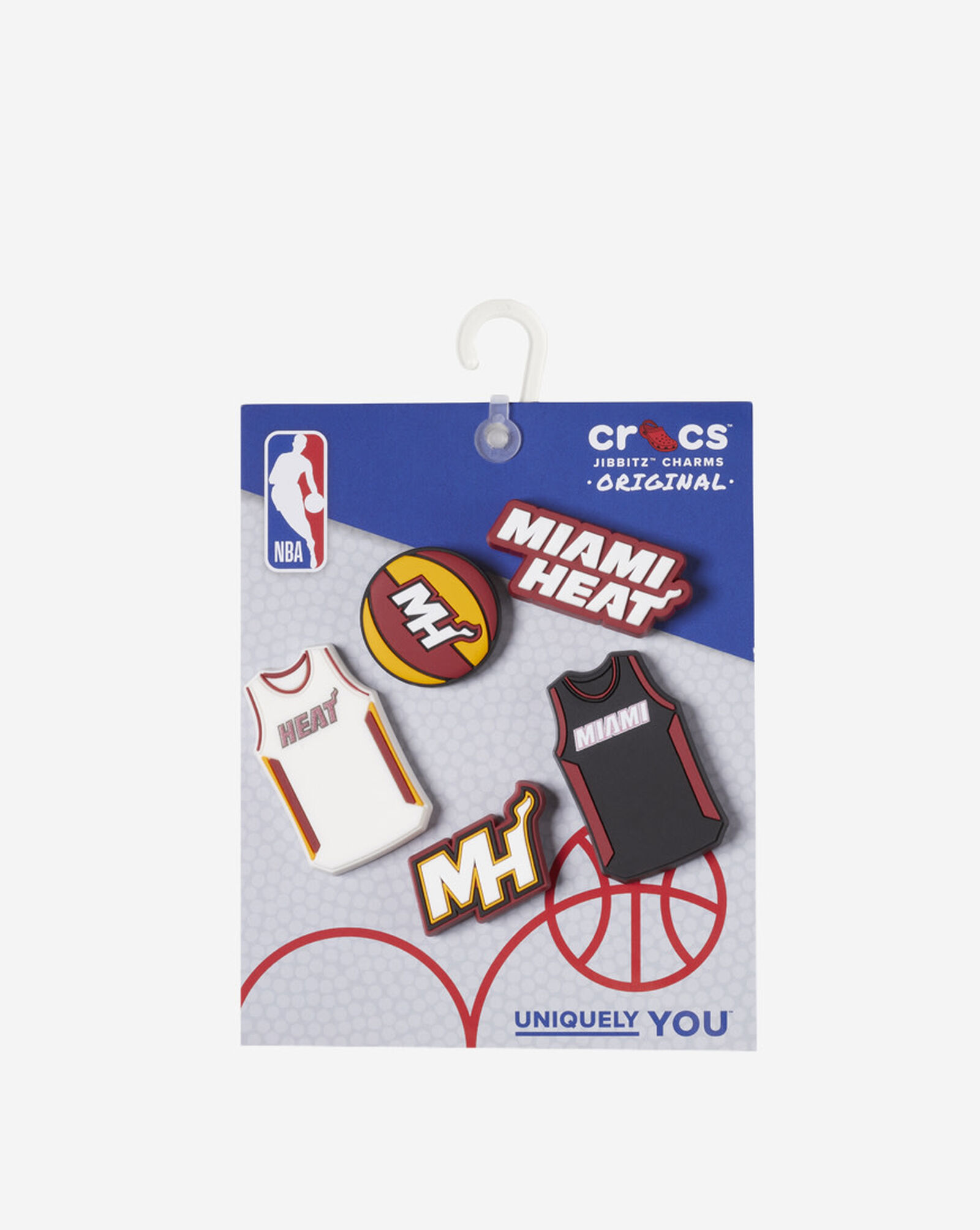 Shop Crocs NBA Miami Heat 5 Pack Jibbitz Charms 10011799 multi | SNIPES USA