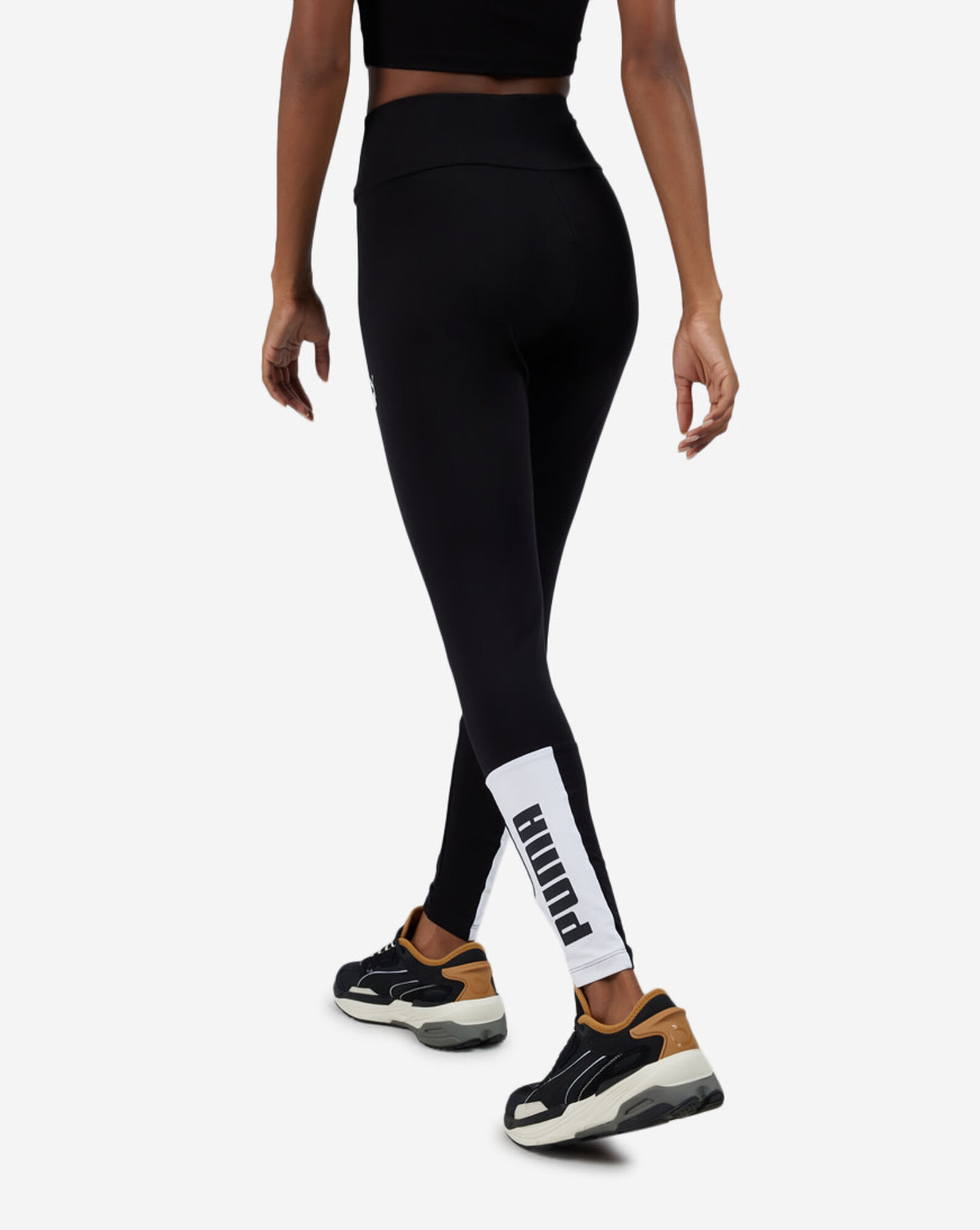 Shop PUMA Power Colorblock Leggings 849955-01 black | SNIPES USA
