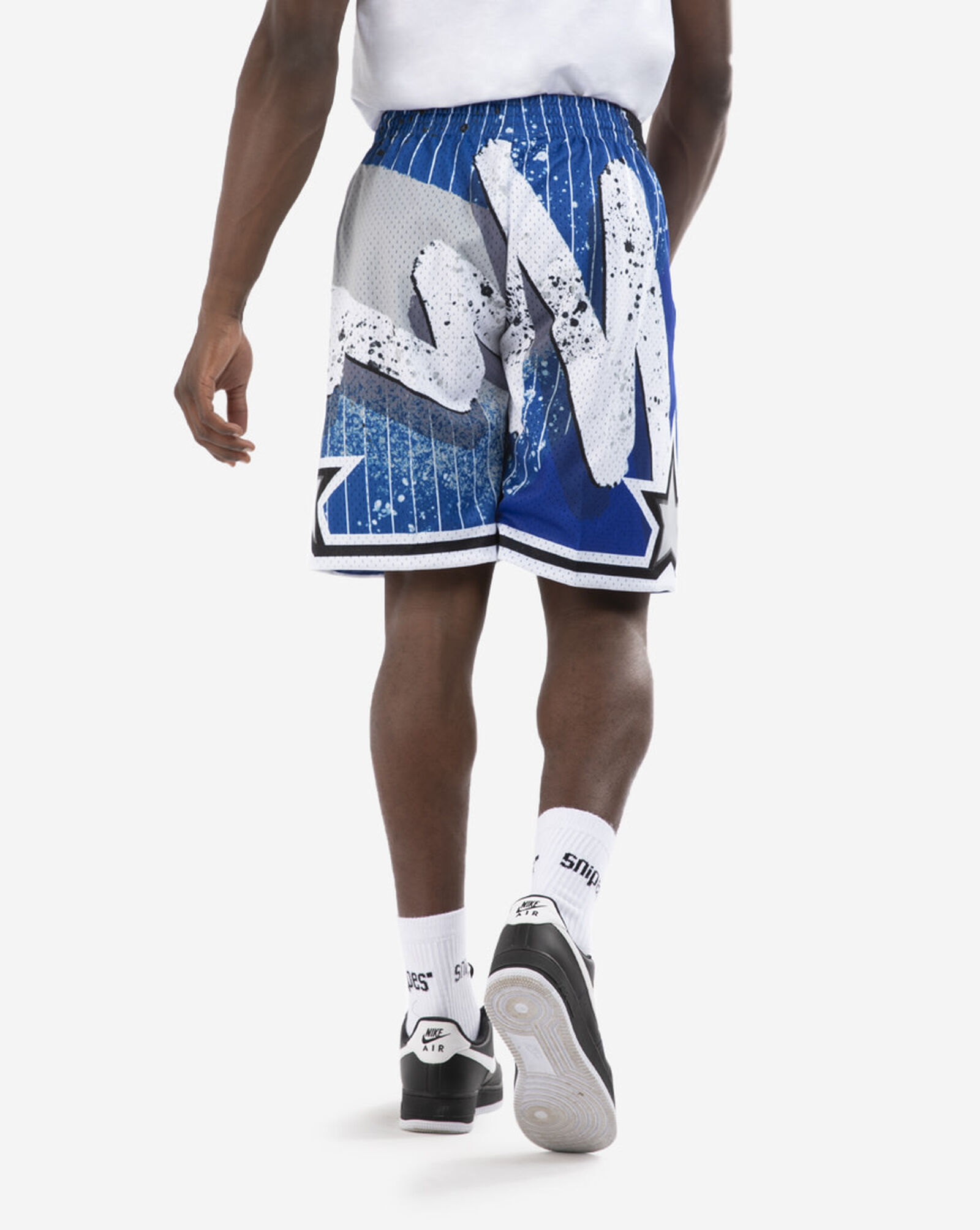 Shop Mitchell Ness Hyper Hoops Swingman Shorts PFSW1254-OMA94PPPBLUE ...