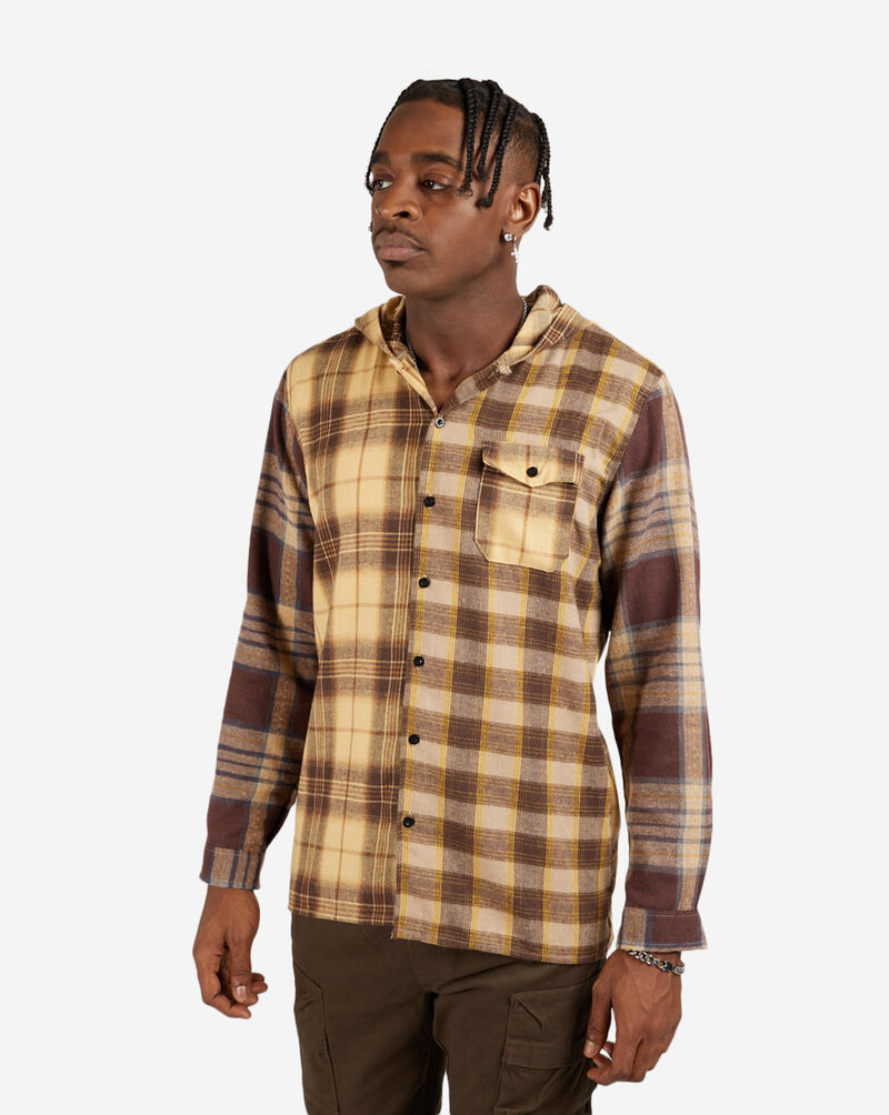 Shop Reason Camel Flannel RSC-20 brown | SNIPES USA