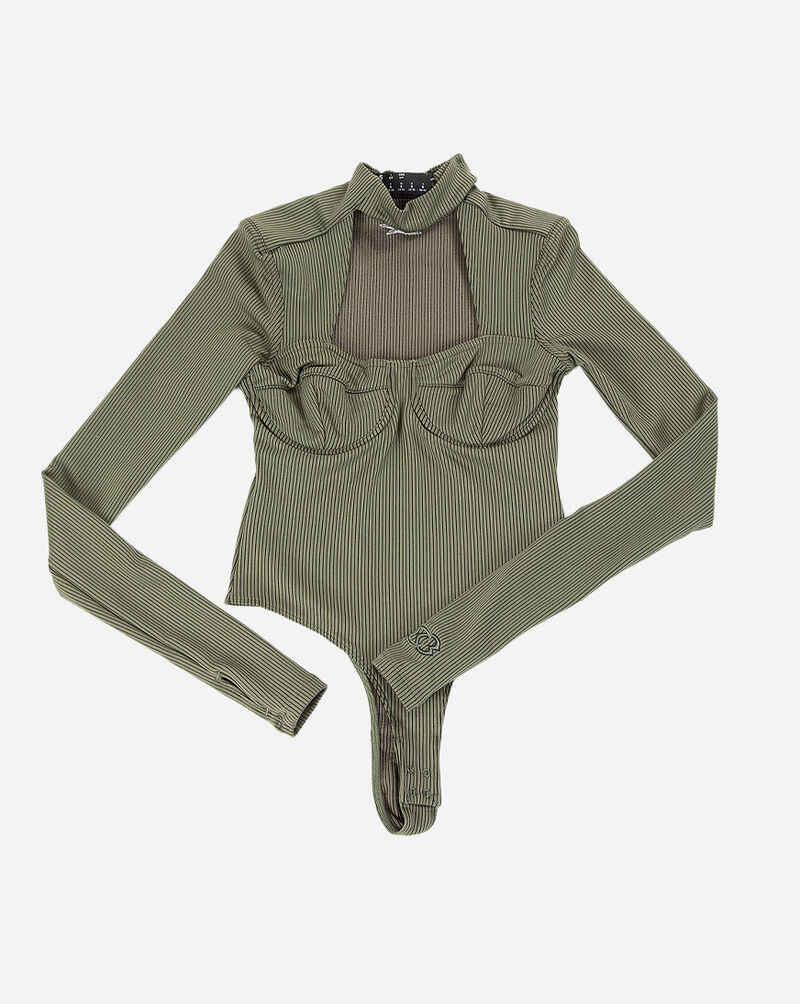 Shop Reebok Cardi B Bodysuit HA2698 green | SNIPES USA
