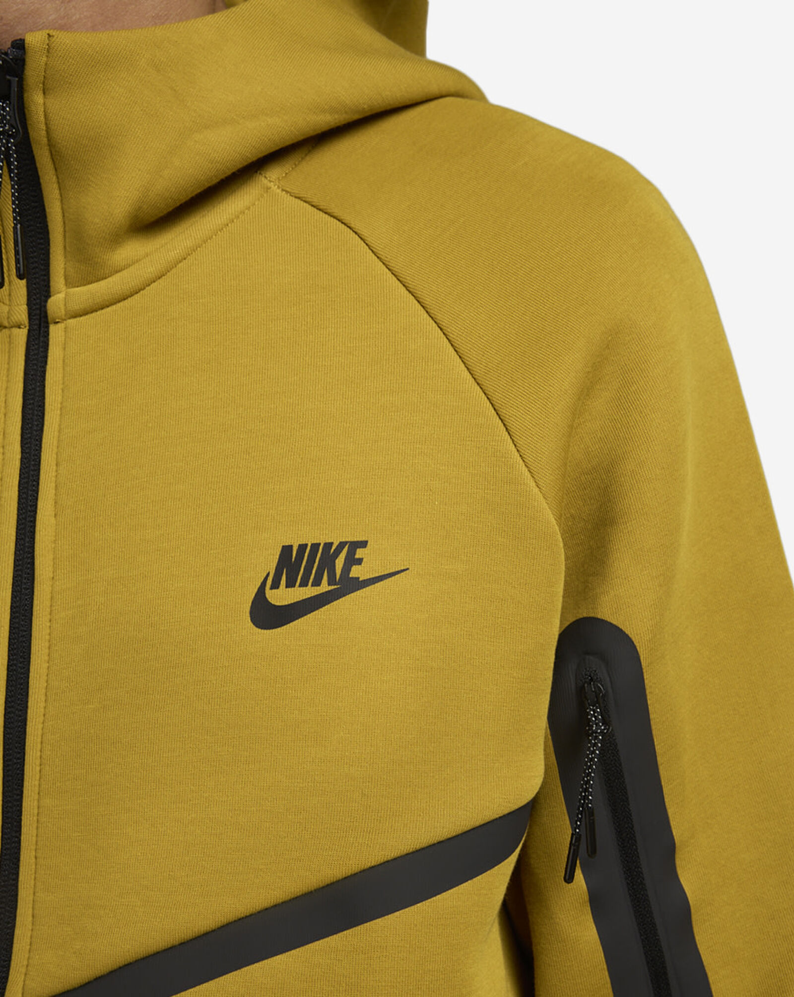 Shop Nike Tech Fleece Full-Zip Hoodie HV0949-352 brown | SNIPES USA