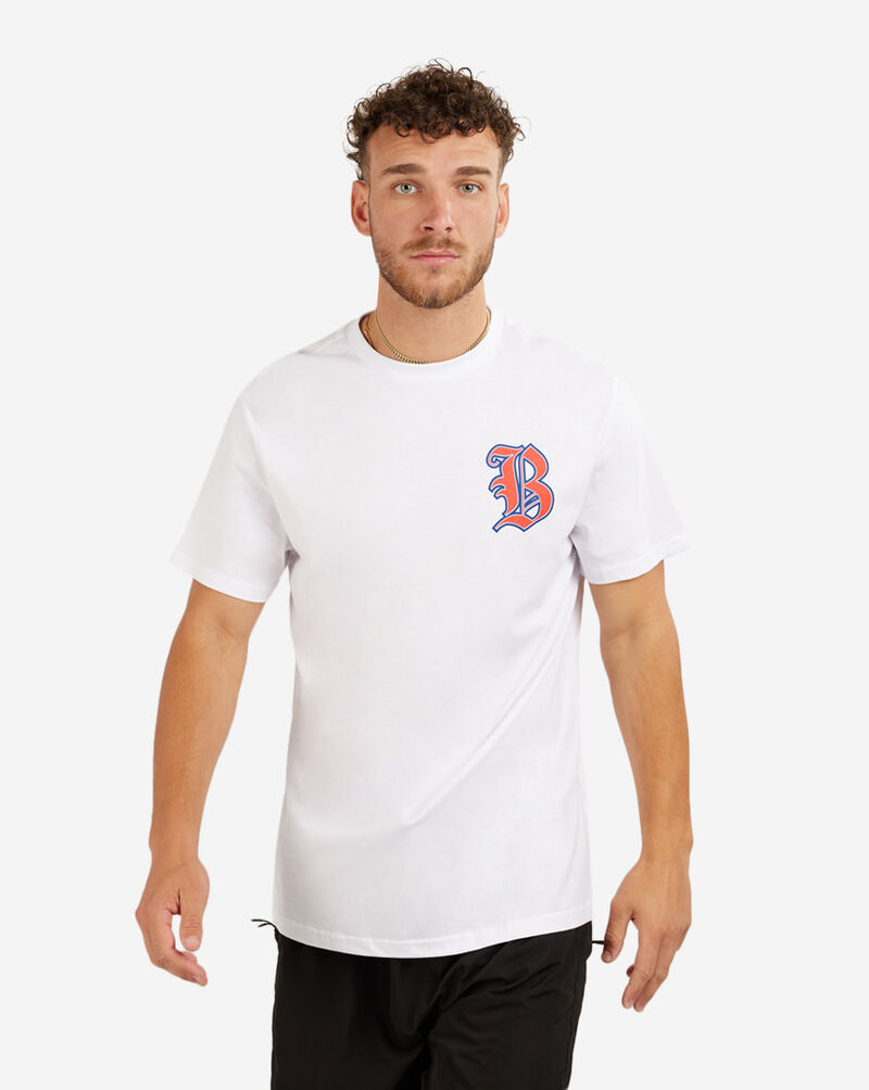 Shop Graphic Tees Boston Hyperlocal Letter Tee MTUS008 white | SNIPES USA