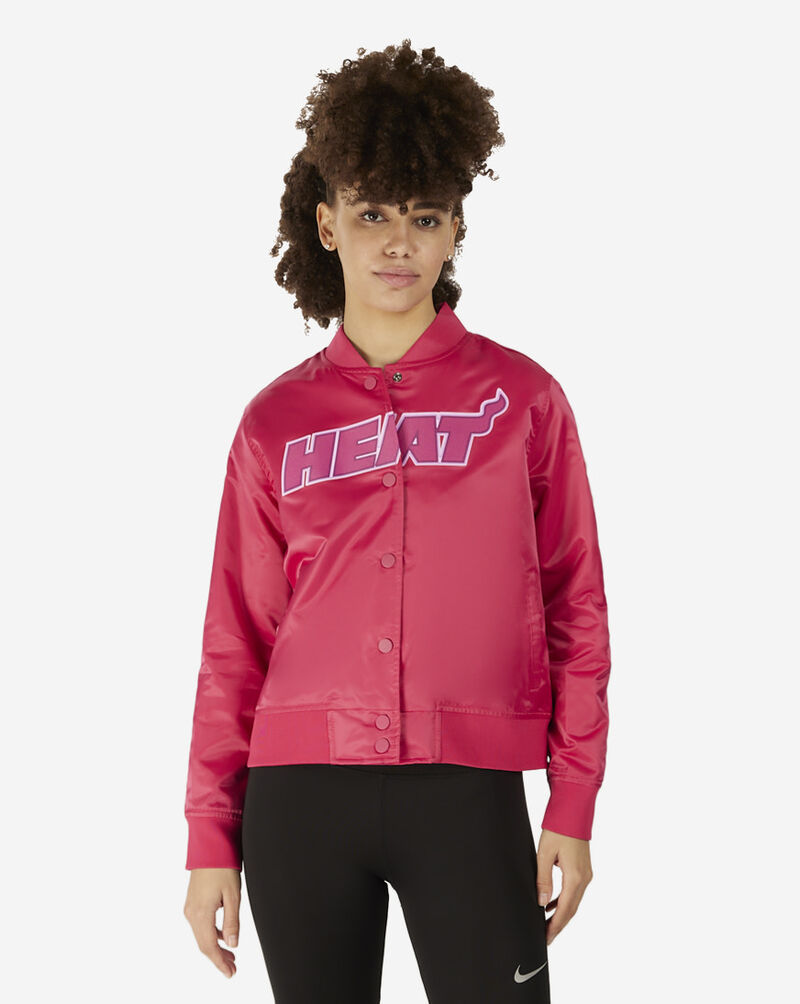 Shop Pro Standard Miami Heat Triple Pink Satin Jacket BMHU59192-BPU ...